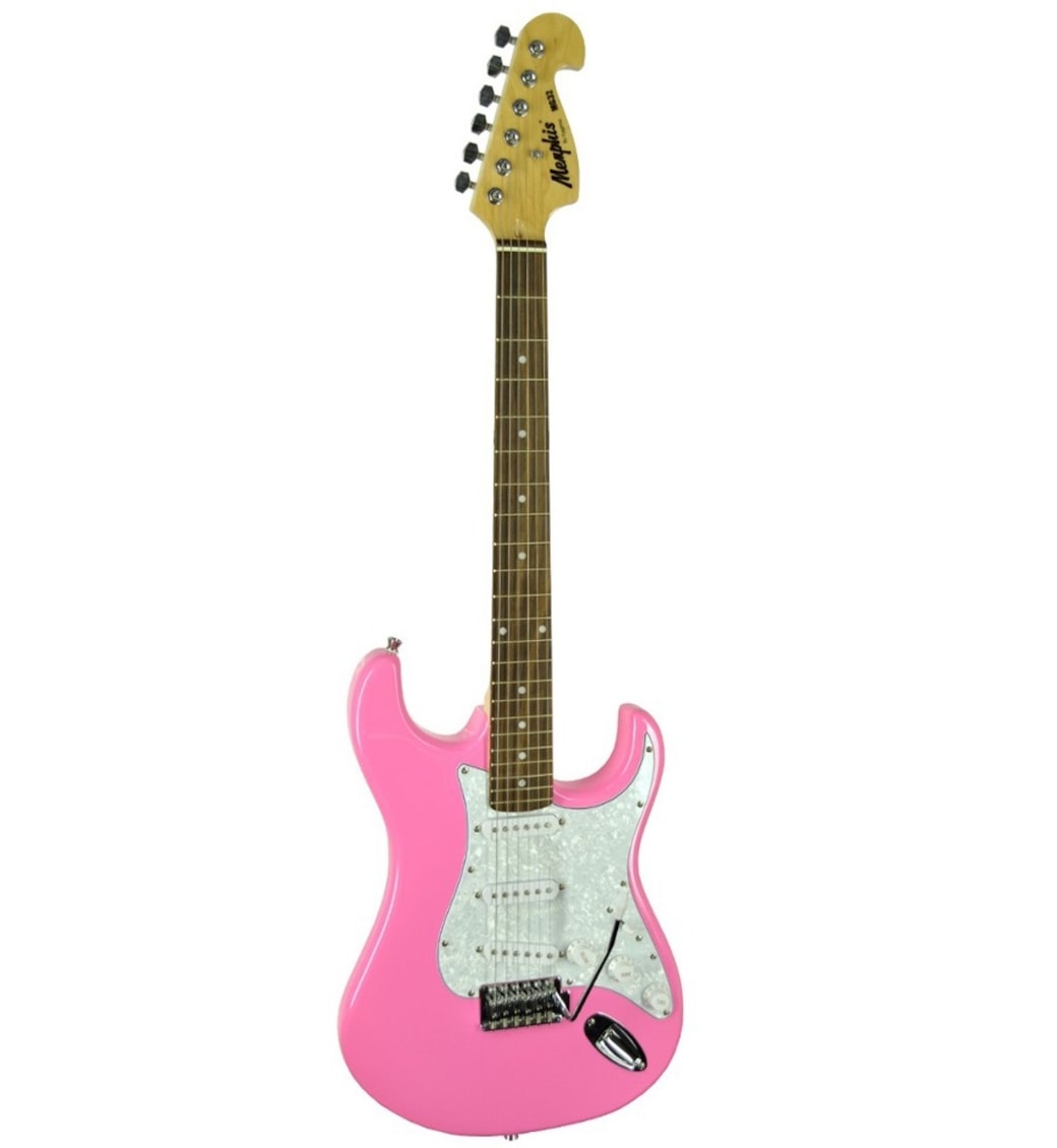 GUITARRA TAGIMA MEMPHIS MG32 PINK PI - Innova Music