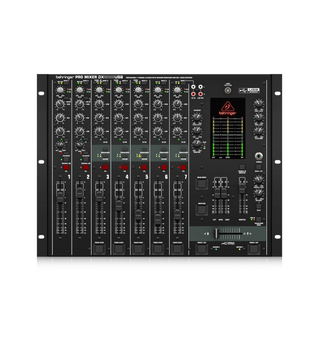MIXER BEHRINGER DIGITAL PRO USB DX2000USB - Innova Music