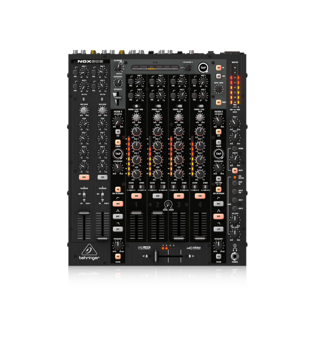 MIXER BEHRINGER NOX606 6 CANAIS 5291 - Innova Music