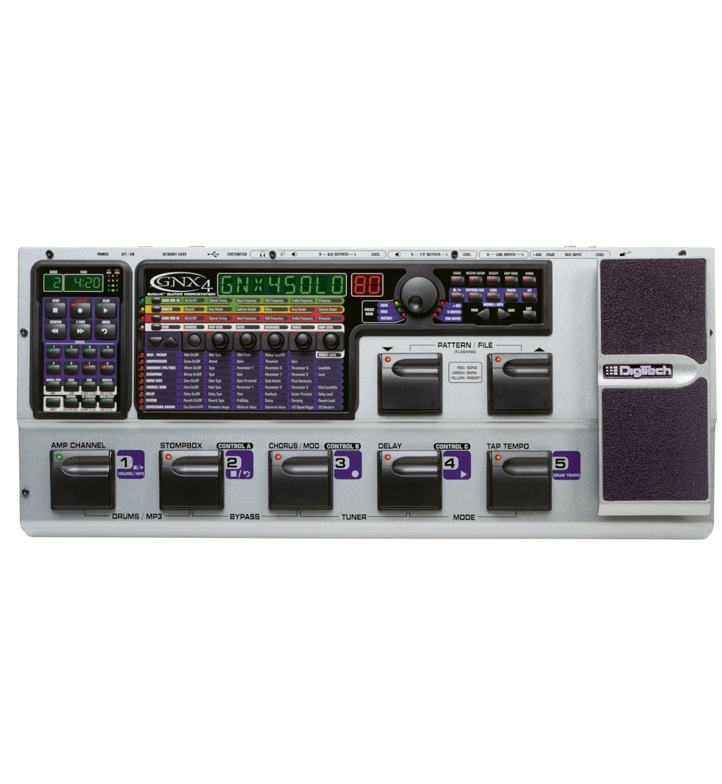 PEDALEIRA DIGITECH GUITARRA GNX4 - Innova Music