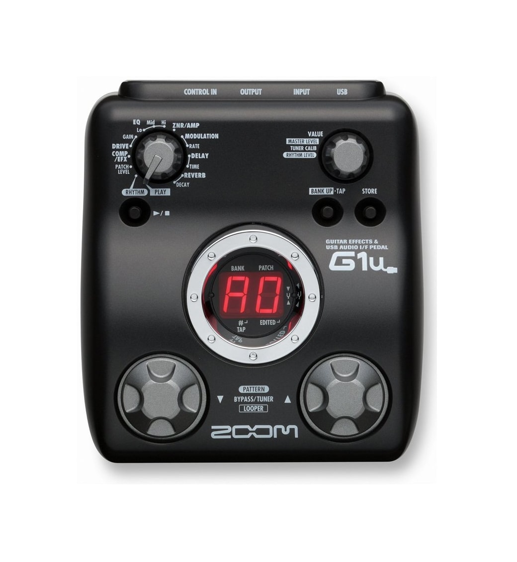 PEDALEIRA ZOOM GUITARRA G1 USB - Innova Music