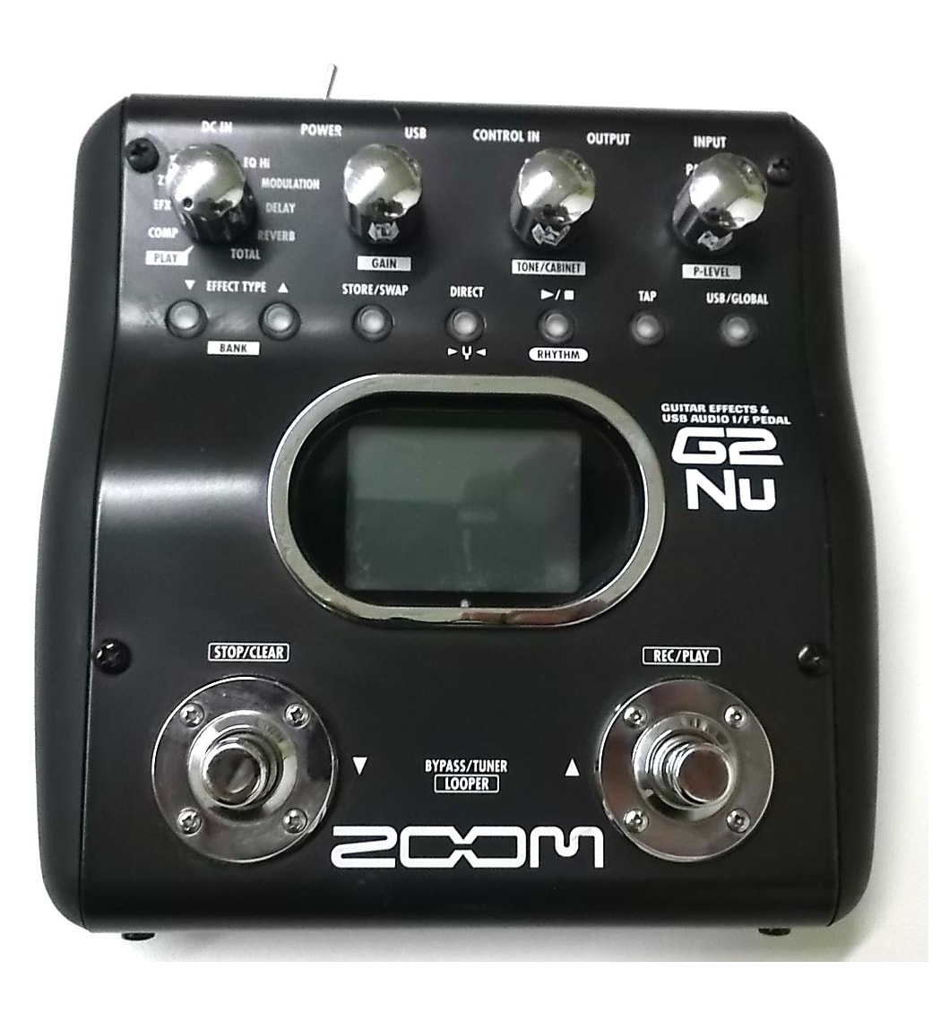 PEDALEIRA ZOOM GUITARRA G2NU NO ESTADO 3784 - Innova Music